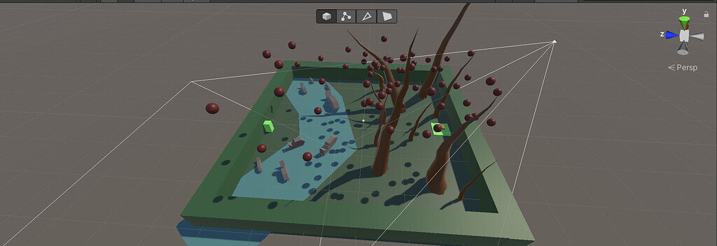 MY level 1 of the obstacle course game - Show - GameDev.tv