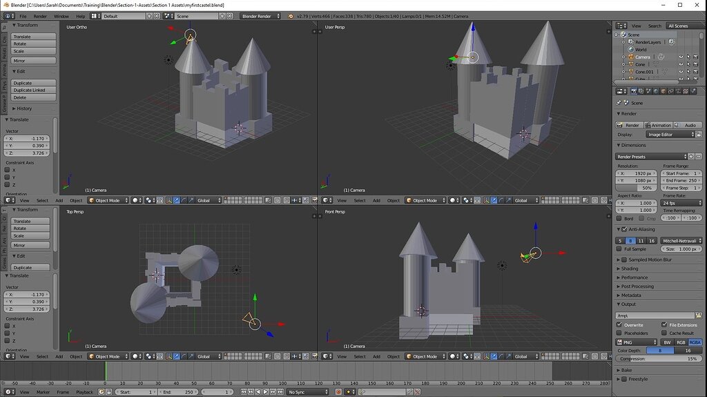 Lessen - Basic Object Transformation - Talk - GameDev.tv