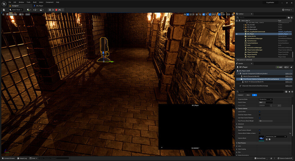 Lighting/Auto Exposure turning everything black in certain viewing ...