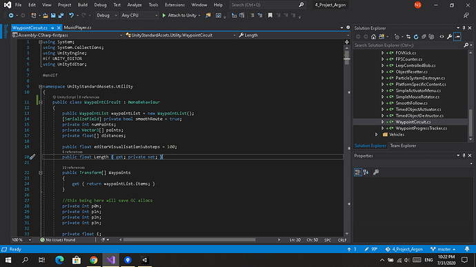 Solved Standard Assert Waypoint Circuit Script Issue Ask Gamedevtv