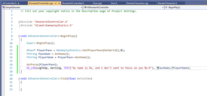SetFocus() just doesnt work heelp - Ask - GameDev.tv
