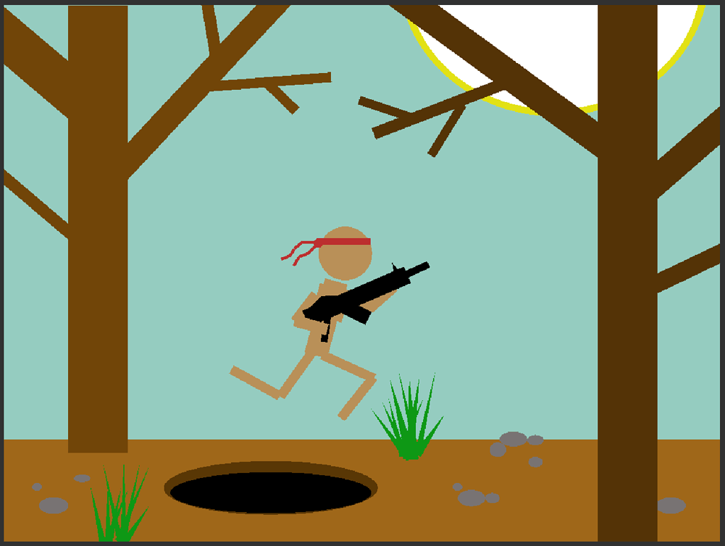 Playing With Sprites - Stick Rambo - Show - GameDev.tv