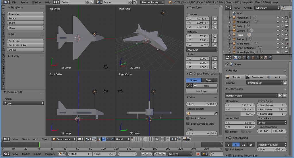 Section 2 Lecture 27 - Plane - Talk - GameDev.tv