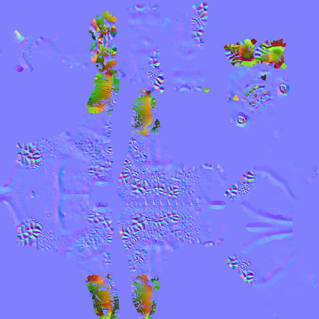 Baking - Normal and Cavity map problem - Ask - GameDev.tv