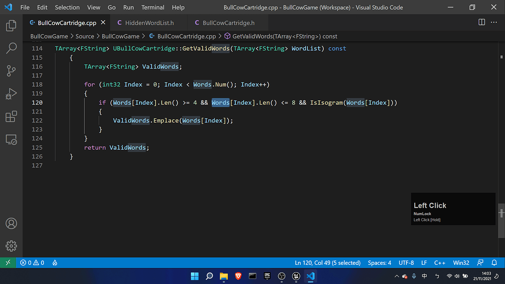 74. TArray Functions Adding And Removing - Multi selection - Ask - GameDev.tv