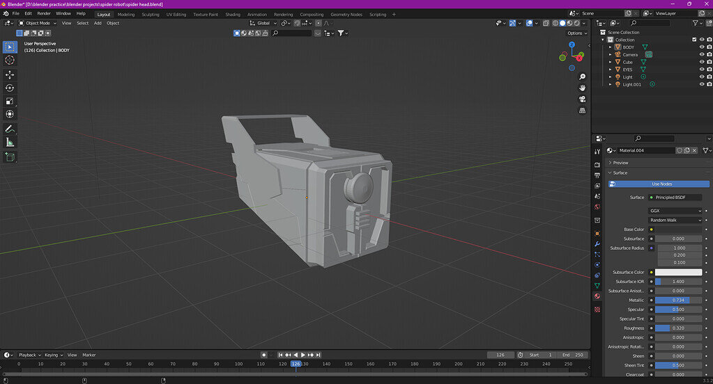 Cyborg spy robot - Show - GameDev.tv