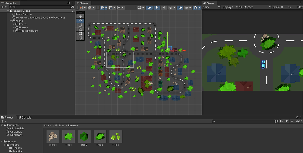 My delivery driver map! - Talk - GameDev.tv