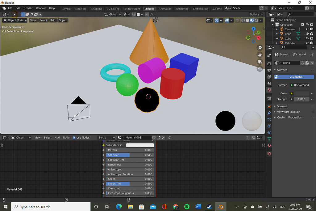 HDRI Sphere is black and reflections are black - Ask - GameDev.tv