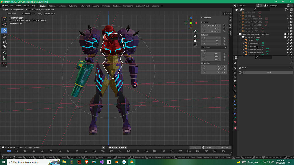 Help When I Move One Object Every Other Object Moves In The Same Axis Ask Gamedevtv