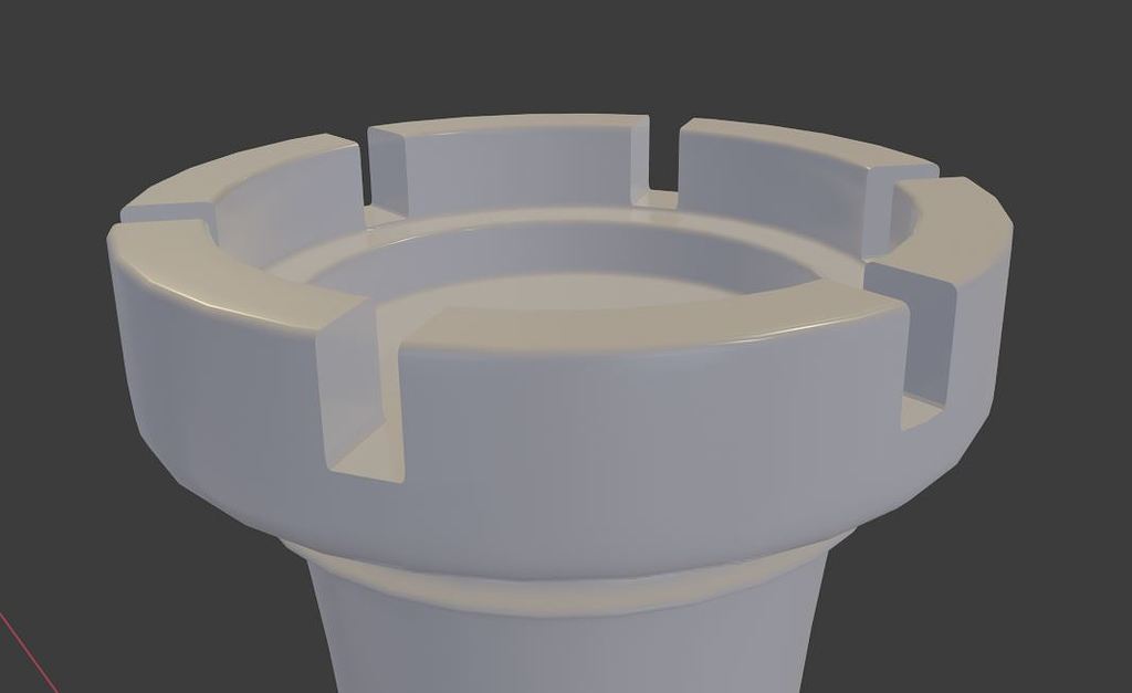 High Poly Rook Help - Ask - GameDev.tv