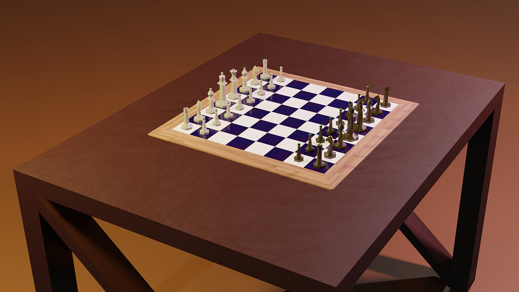 Chess Scene – All pieces - Show - GameDev.tv