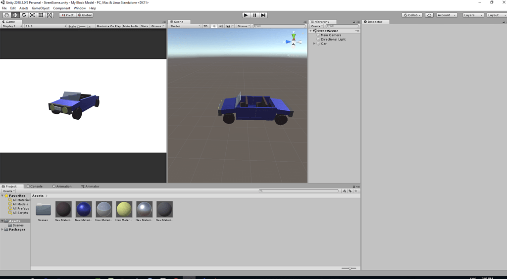 Block Model Car Unity 3D First Steps - Talk - GameDev.tv