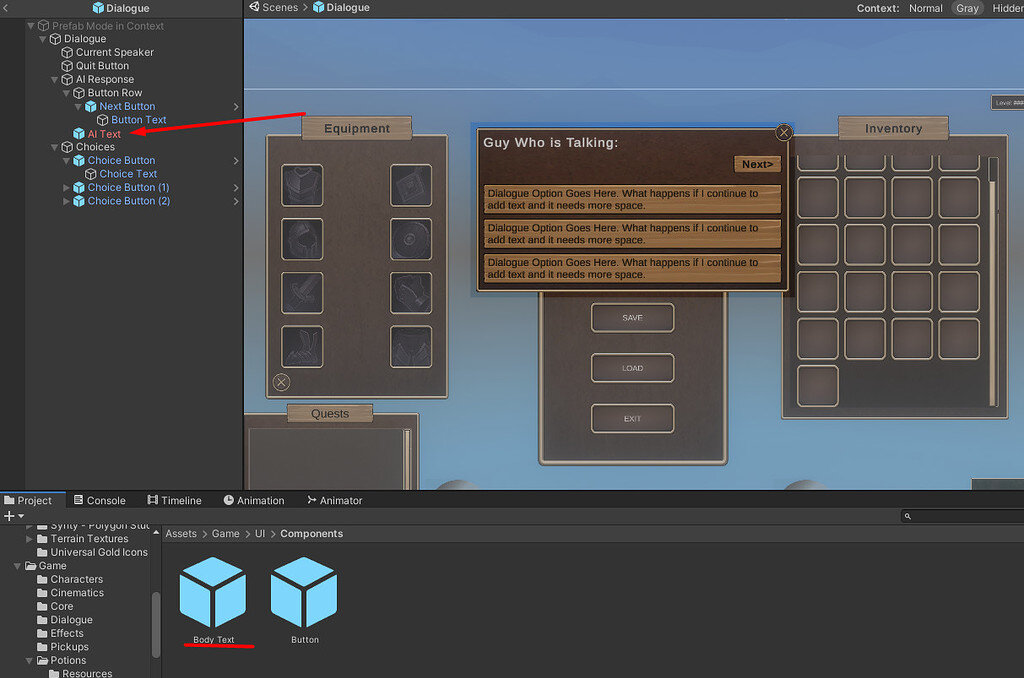 Renaming Prefabs - Ask - GameDev.tv