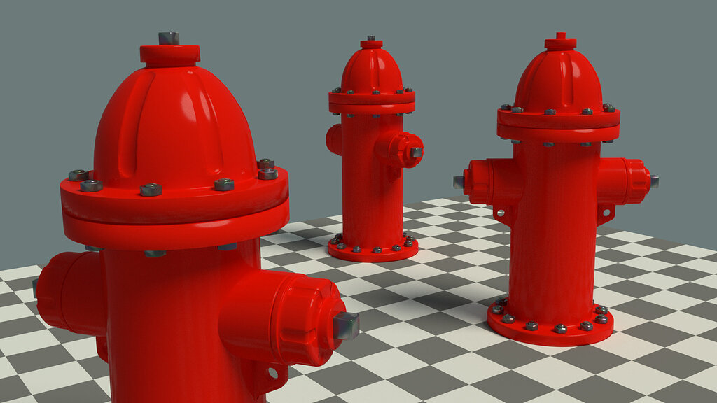 Just having fun - A freshly installed fire hydrant - Show - GameDev.tv