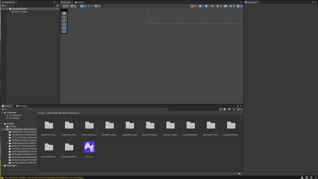 Asset snow boarding error - Ask - GameDev.tv