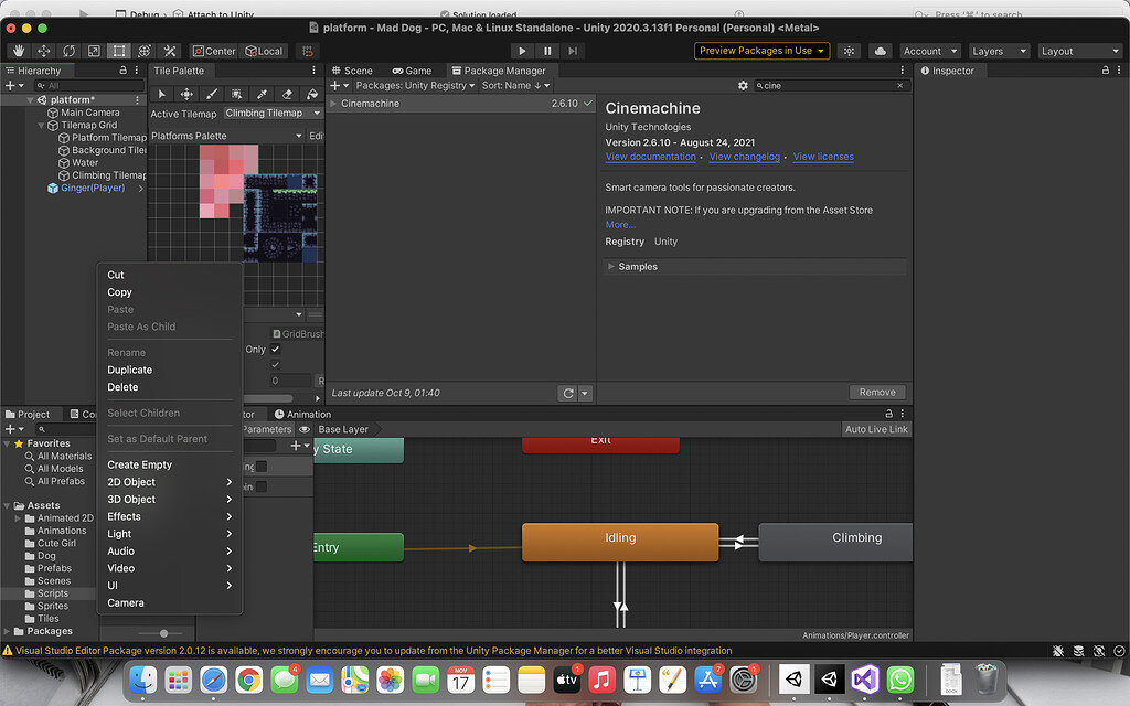 Cinemachine not showing - Talk - GameDev.tv