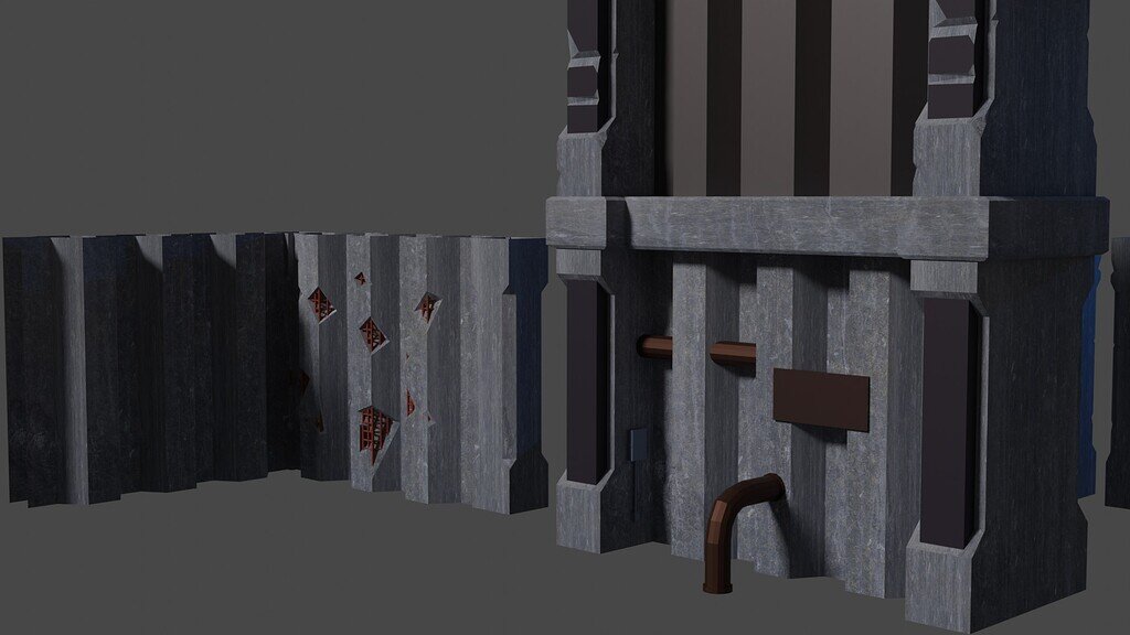 Modular Dungeon Walls - Show - GameDev.tv