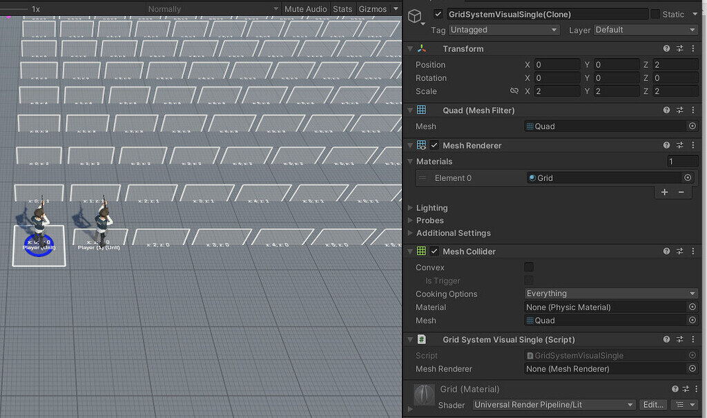 Grids Not Rotating - Ask - GameDev.tv