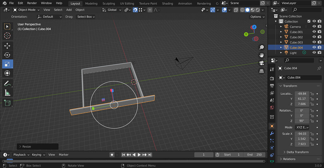 Resize in blender - Ask - GameDev.tv
