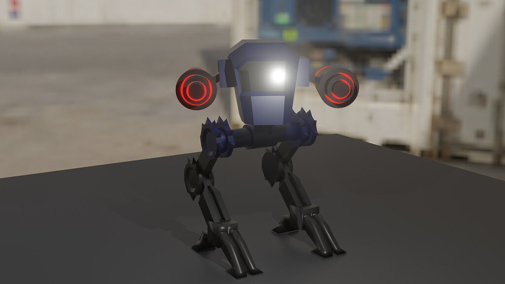 First Mech attempt on Blender! - Show - GameDev.tv