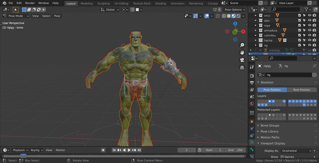 Rigging not working properly - Ask - GameDev.tv