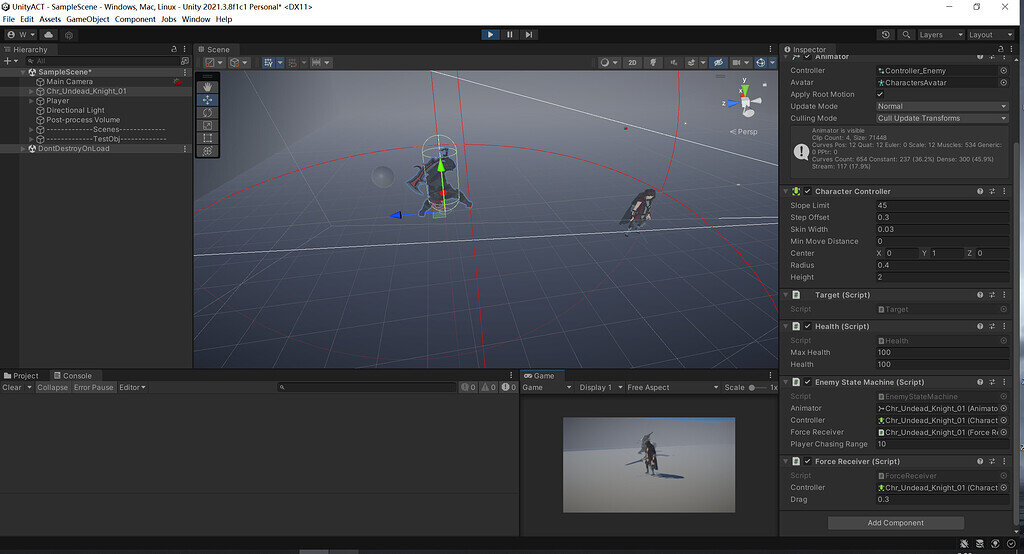 Player Detection BUG - Ask - GameDev.tv