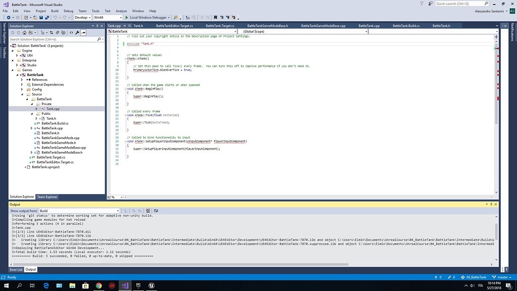 Intellisense problem with include - Talk - GameDev.tv