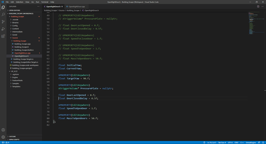 Variables are not shown in the unreal editor - Ask - GameDev.tv