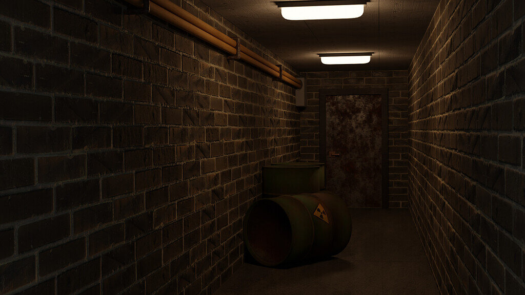 Spooky Corridor - Show - GameDev.tv