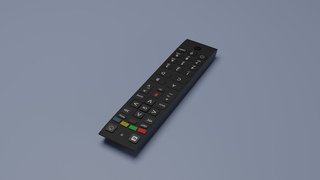I made a TV Remote in blender - Show - GameDev.tv