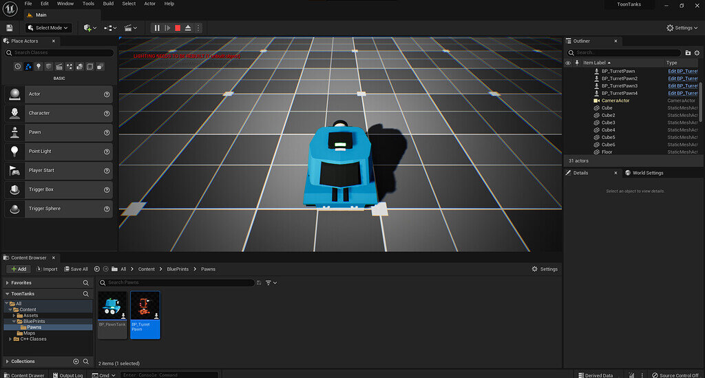 The tank does not move - Ask - GameDev.tv