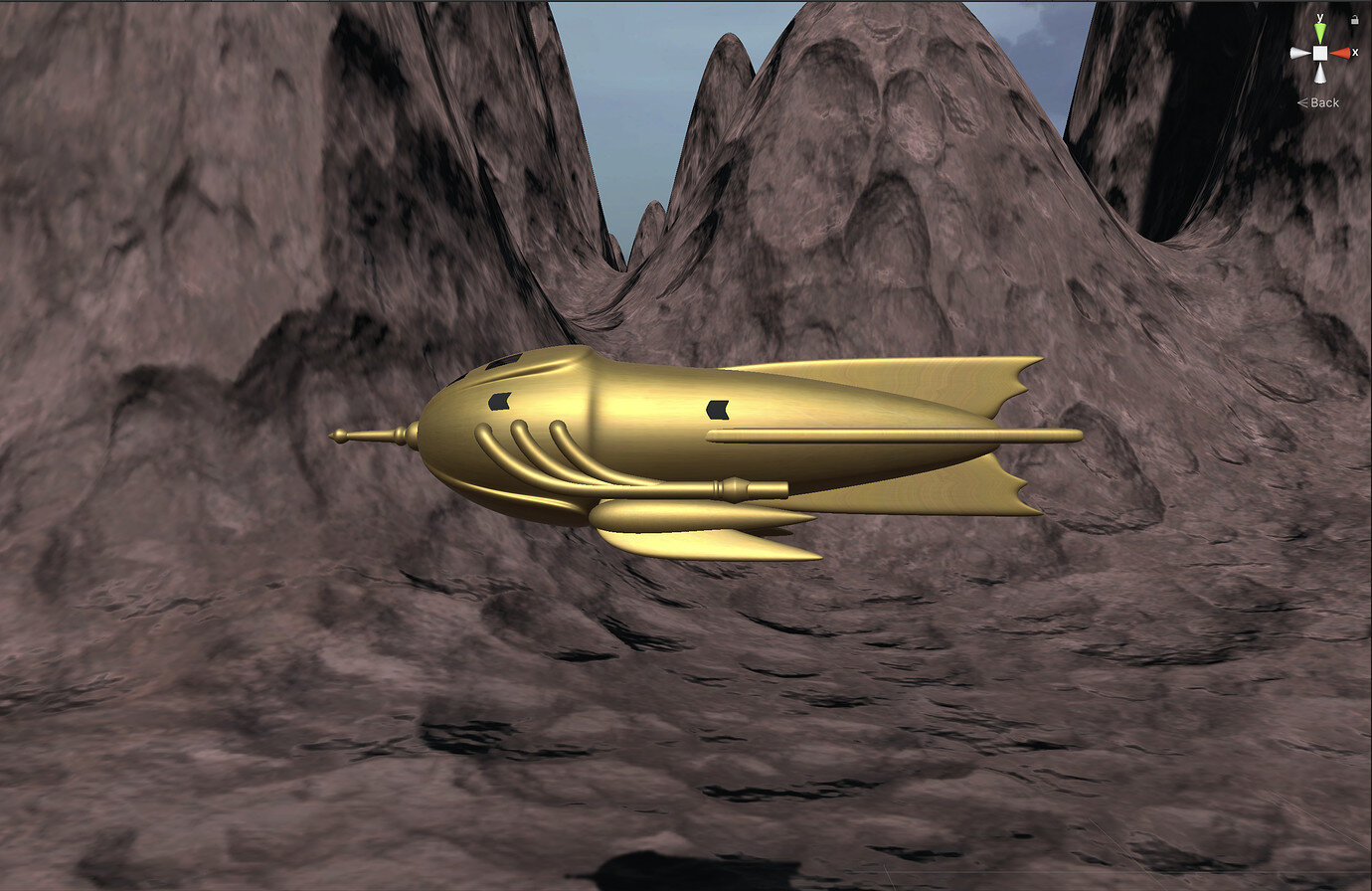 Zarkov's Rocket on planet Mongo - Show - GameDev.tv