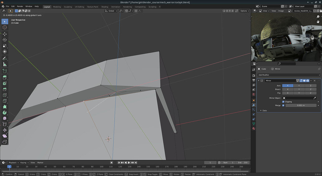 Weird behaviour when making cockpit - Ask - GameDev.tv