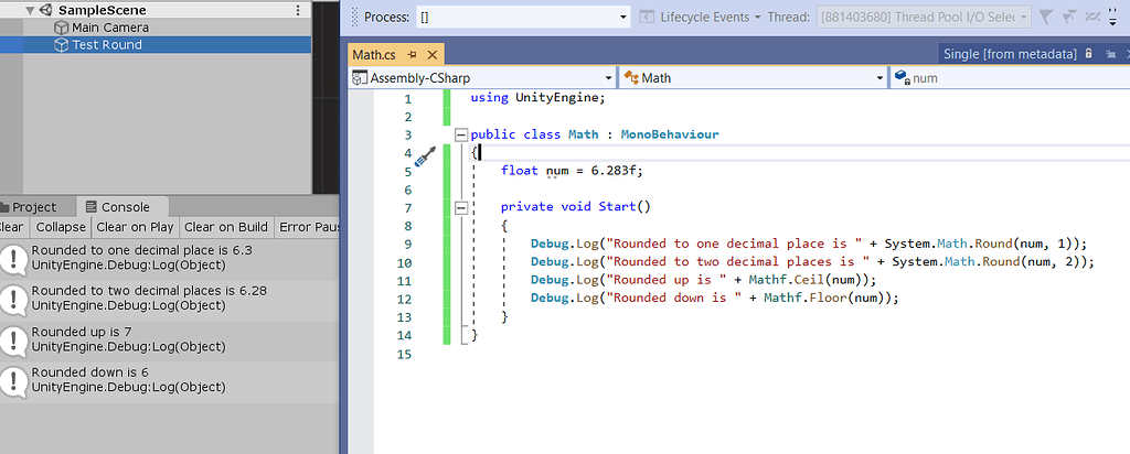 Rounding Solution - Show - GameDev.tv