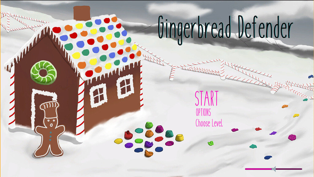 Gingerbread Defender (My Glitch Garden) - Show - GameDev.tv