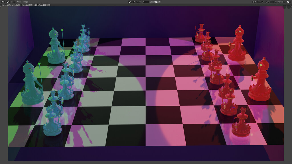 Chess scene Lighting - Show - GameDev.tv