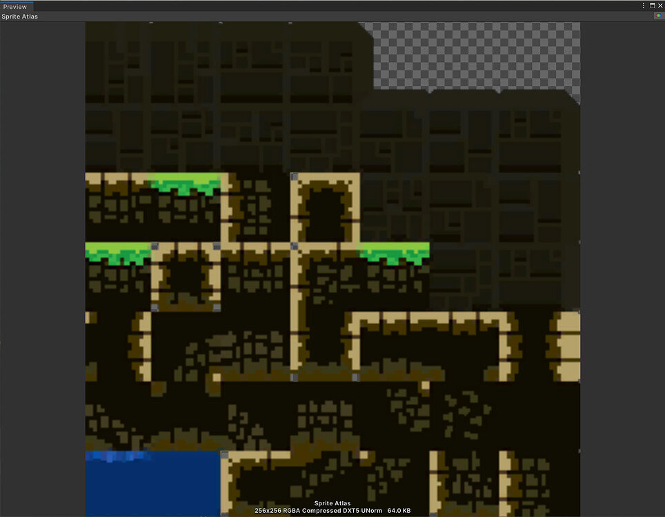 Solution For The Lines Between Tiles Create A Sprite Atlas Talk 