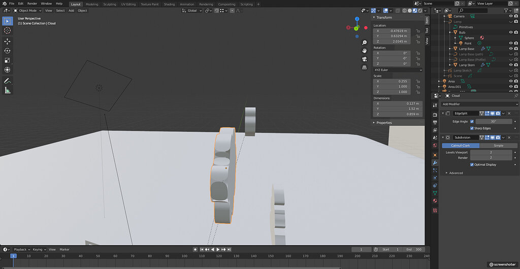 Edge split + SubSurf make some parts disappear - Ask - GameDev.tv