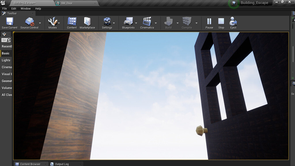 My Building Escape after Object Collision lecture - Show - GameDev.tv