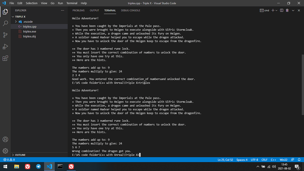 My Skyrim Inspired triplex game pt 2 - Show - GameDev.tv