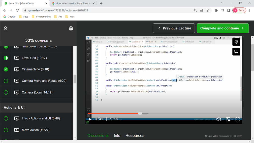 Lambda expression vs expression-bodied methods - Talk - GameDev.tv