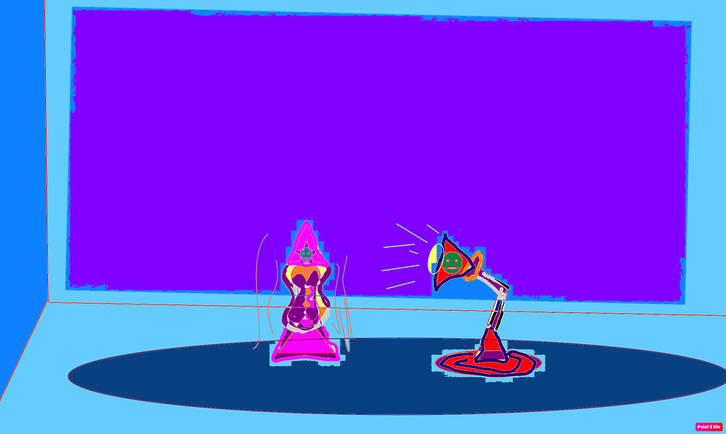 Ricky Red Lamp meets Laverne Lava Lamp, sketch design - Show - GameDev.tv