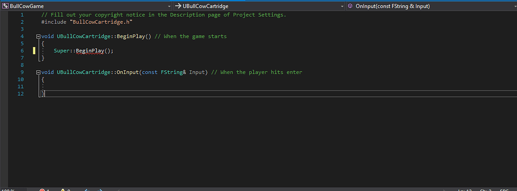 Compile Failed: Bulls & Cows - Ask - GameDev.tv