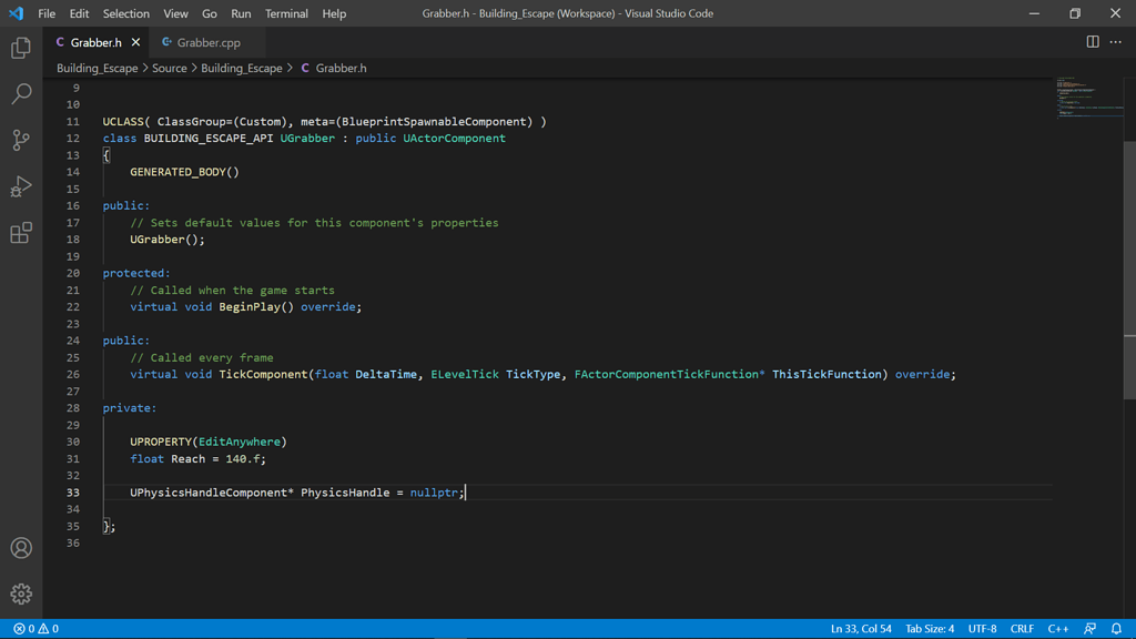 My Building Escape after Using FindComponentByClass() lecture - Show - GameDev.tv