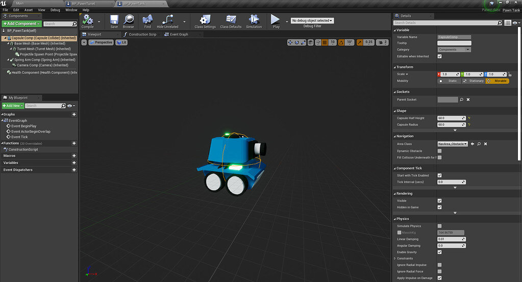 Why It Spawns In The Mid-Air? - Ask - GameDev.tv