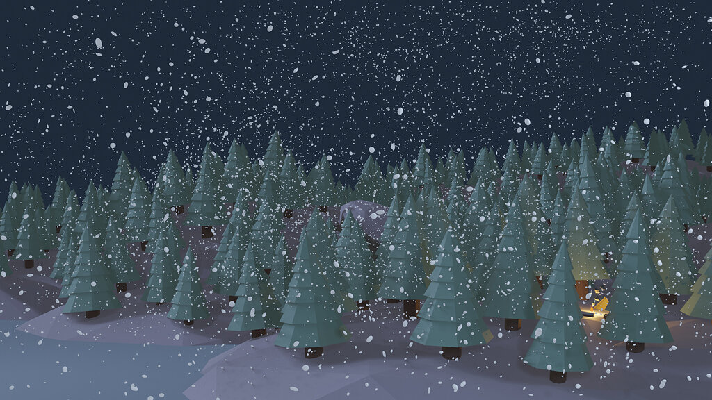 S1 - Lesson 14 Challenge, Snowfall - Show - GameDev.tv