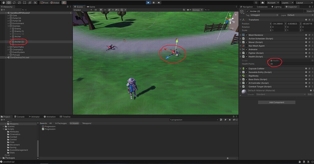 My enemies aren't reviving when I load - Ask - GameDev.tv