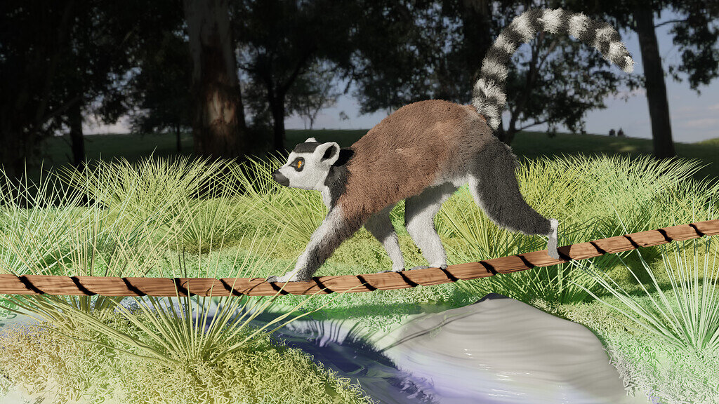 Final Render - Lemur - Show - GameDev.tv