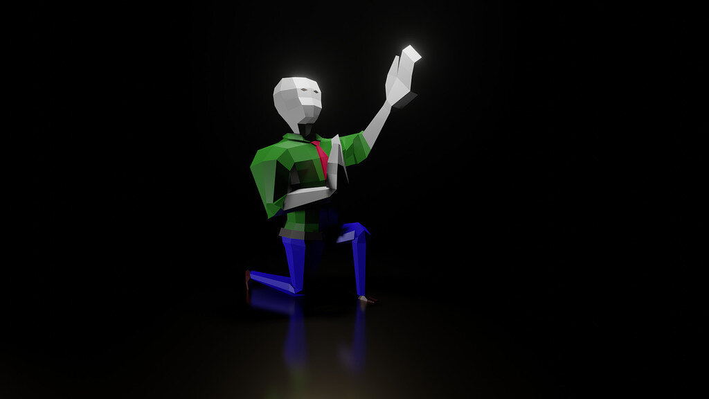 Alien Boss posing - Show - GameDev.tv