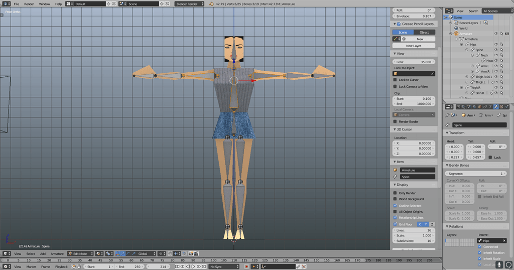 Section 3 - Lecture 61 - Character's Armature - Talk - GameDev.tv